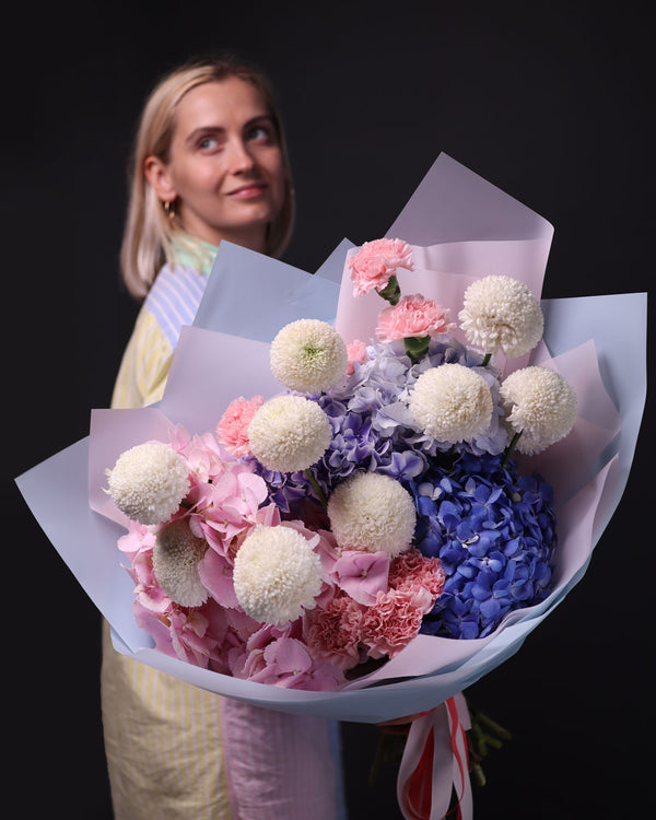 Bouquet "Color block" – Friends for Flowers